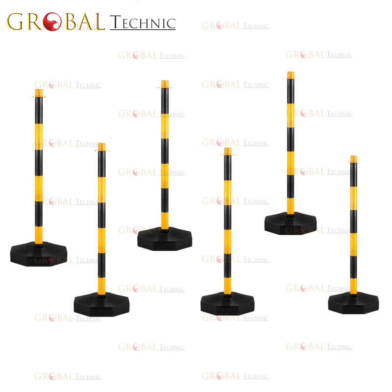 Jual Stick Cone Base Plastik 85CM / Safety Traffic Plastic Barrier ...