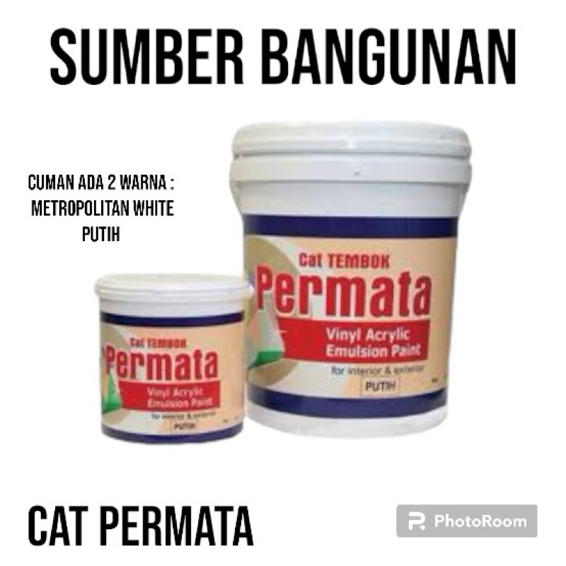Jual CAT PERMATA 20KG / CAT PERMATA UKURAN PAIL 20KG | Shopee Indonesia