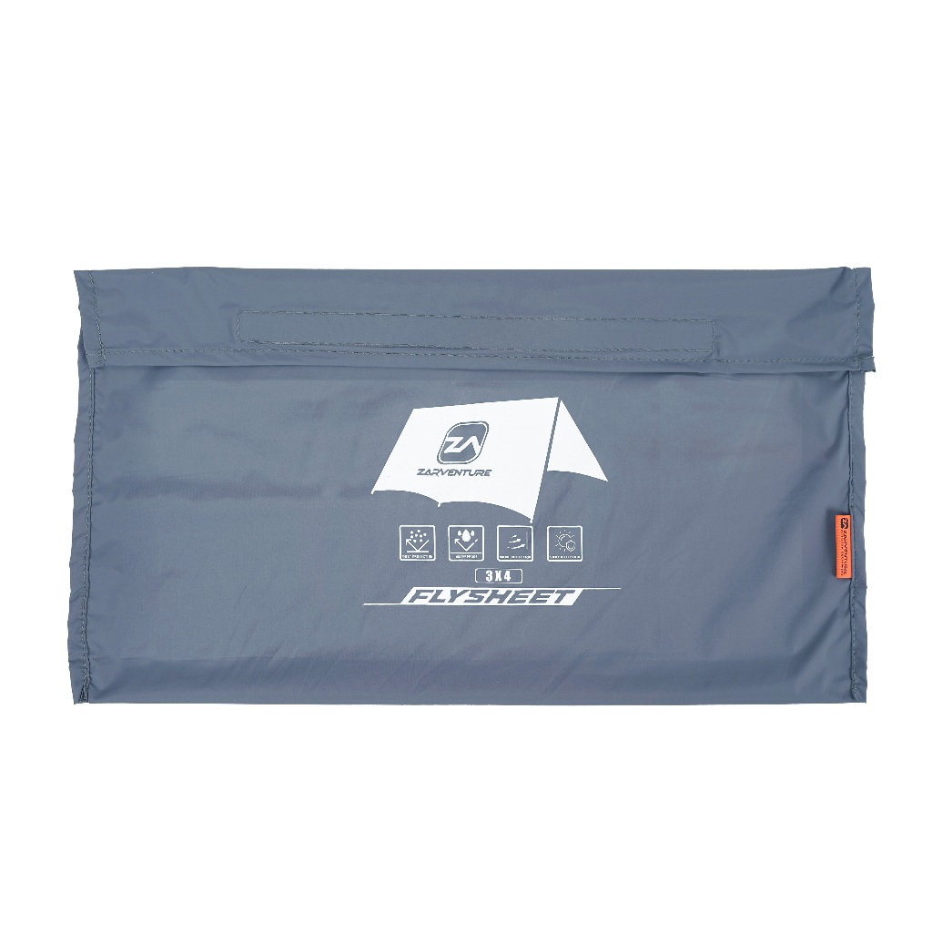 Jual Zarventure Flysheet 3x4 Flyshit Flyshet Penutup Tenda Tarp Tent ...