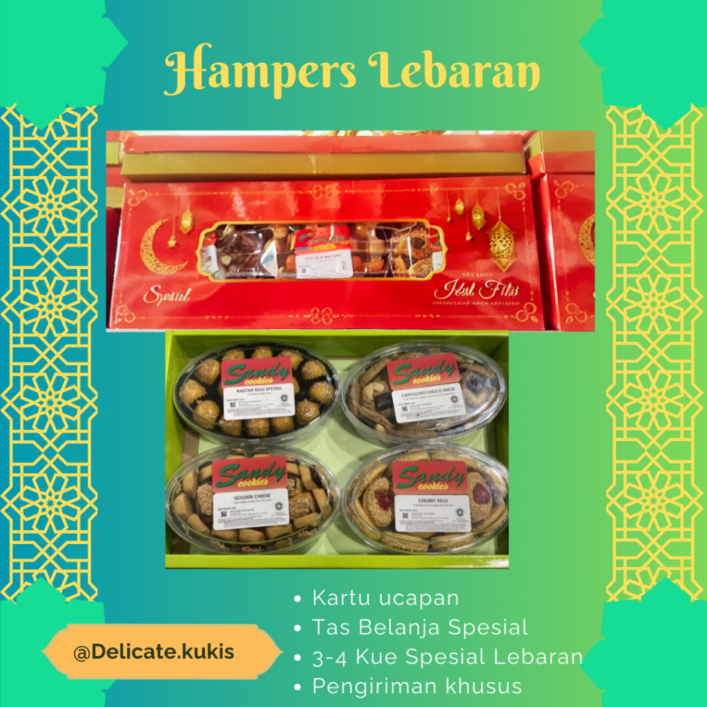 Jual Kue Lebaran Spesial Sandy Merah 3 toples 1 Kg | Shopee Indonesia