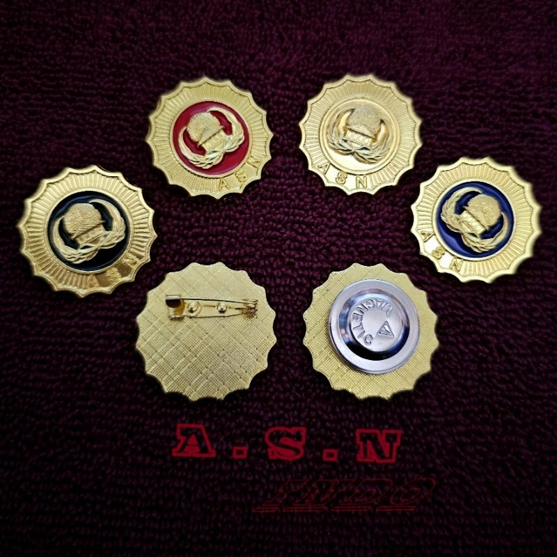 Jual Pin Korpri Golongan Pin ASN Golongan Kuningan | Shopee Indonesia