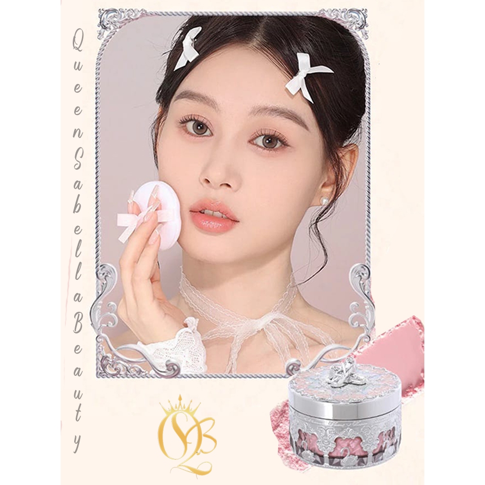 Jual QSB [READY] Flower Knows Setting Powder Swan Ballet Series | Loose ...