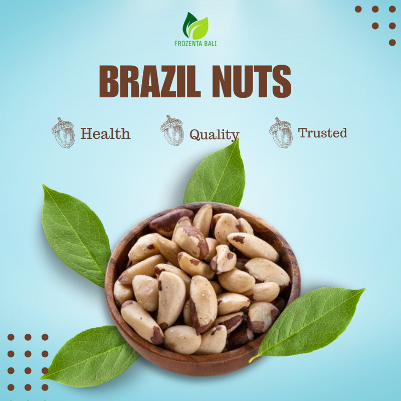 Jual Organic Brazil Nuts 1kg | Shopee Indonesia