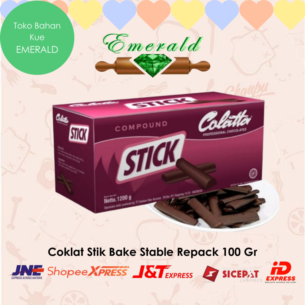 Jual Coklat Stik Colatta Compound Stick 100 Gram Repack | Shopee Indonesia