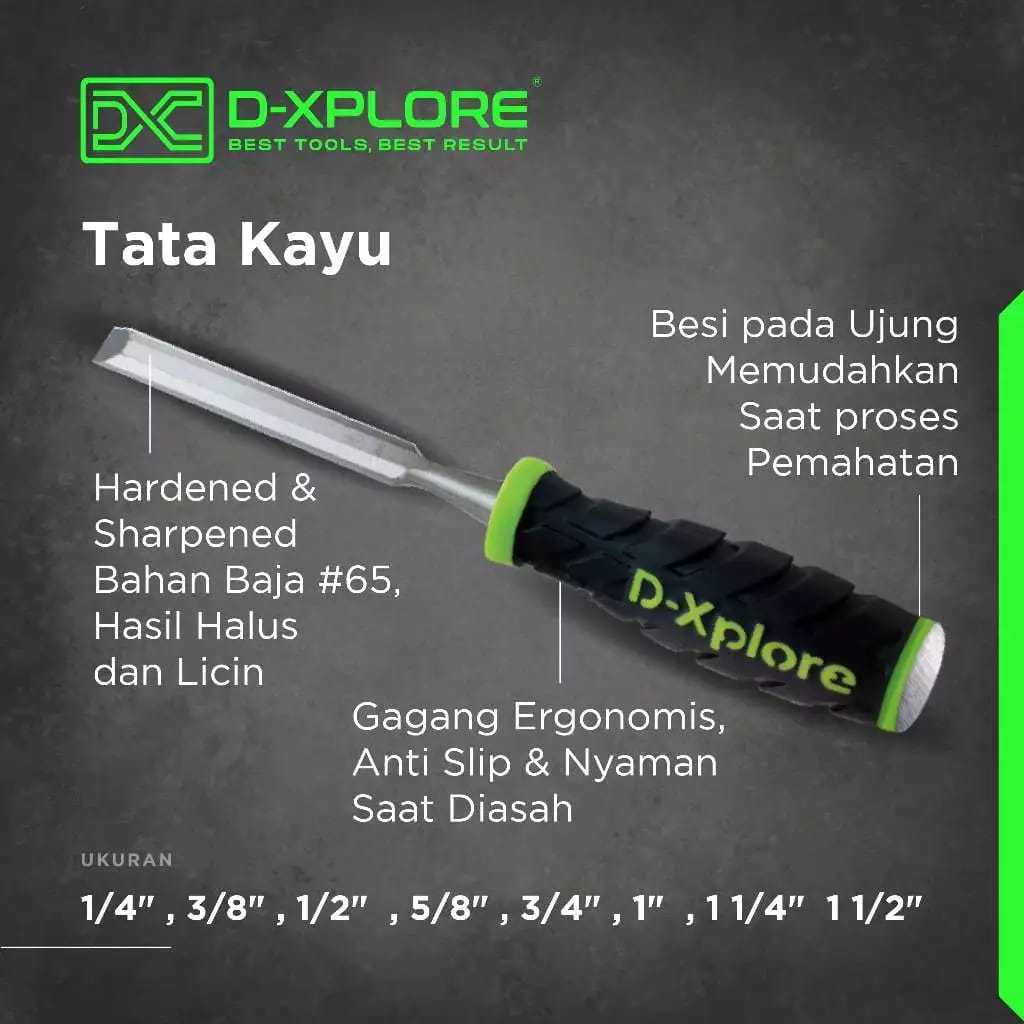 Jual Pahat Kayu GG Fiber/Tatah kayu D-Xplore/Tatah ukir D-Xplore ...