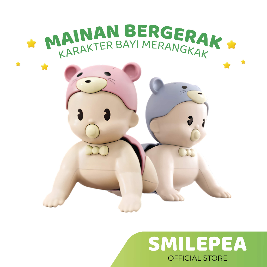 Jual Mainan Bayi Crawling Doll/Crawling Baby Toys /Boneka bayi ...