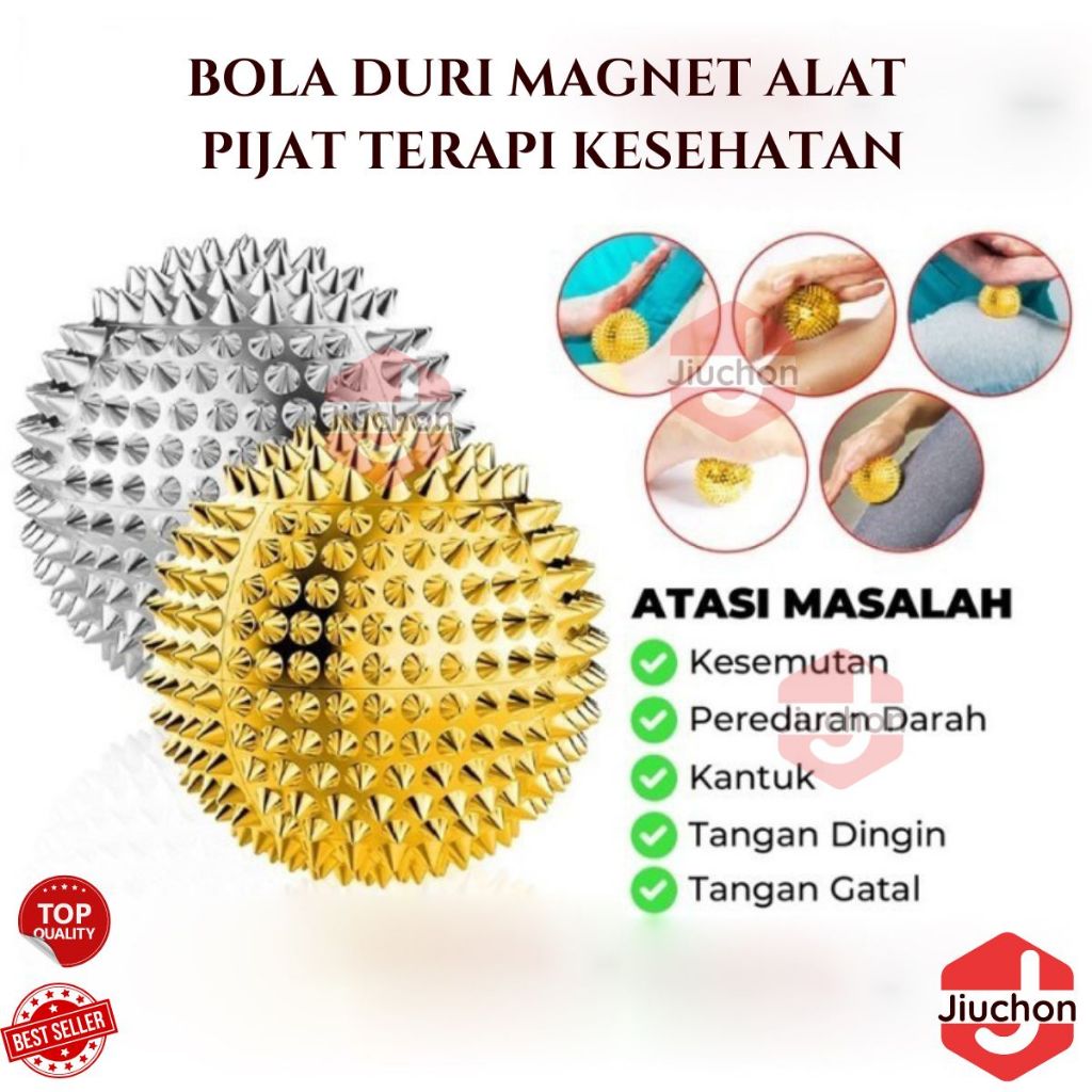 Jual Bola Duri Magnet Alat Pijat Terapi Kesehatan / Bola Refleksi ...