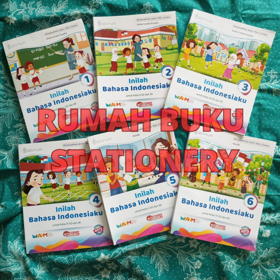 Jual PLATINUM Buku Bahasa Indonesia SD Kelas 1 2 3 4 5 6 Bhs Indonesia Tiga Serangkai Kurikulum ...