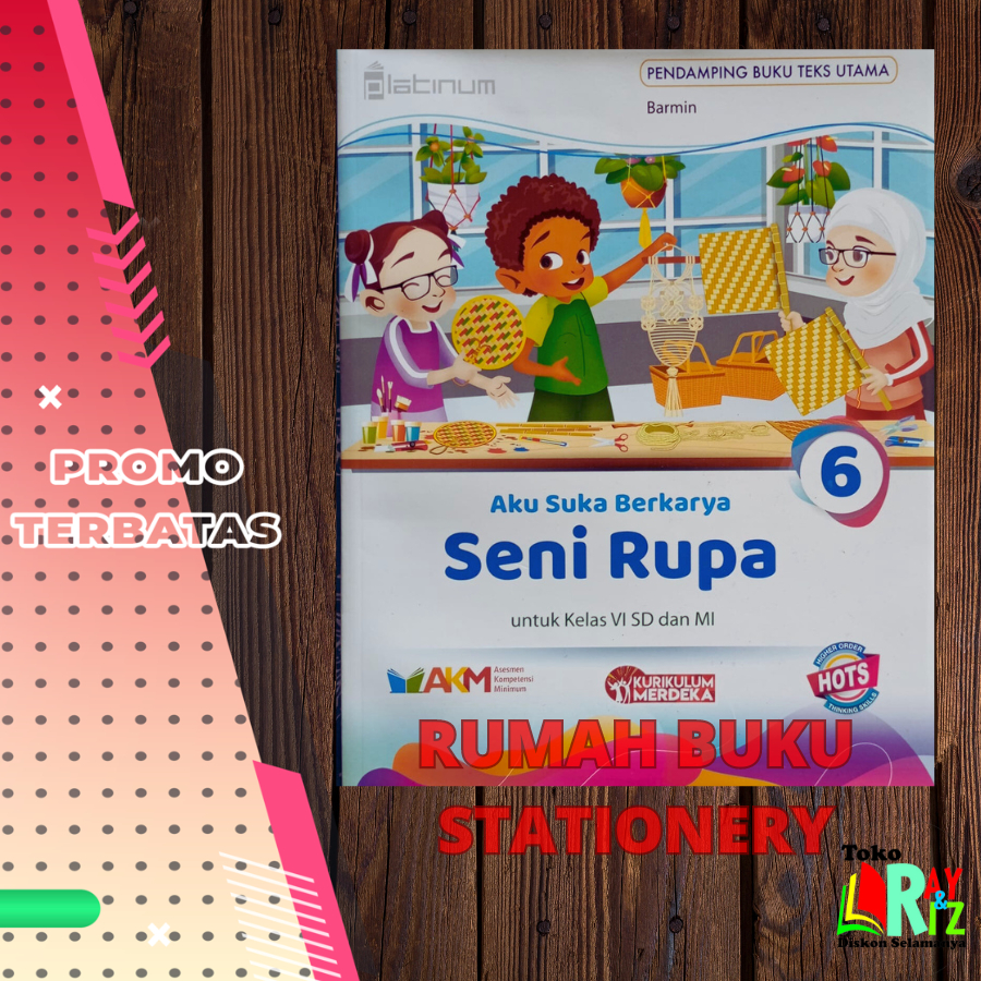 Jual PLATINUM Buku Seni Rupa SD/MI Kelas 1 2 3 4 5 6 Aku Suka Berkarya Seni Rupa Tiga Serangkai ...