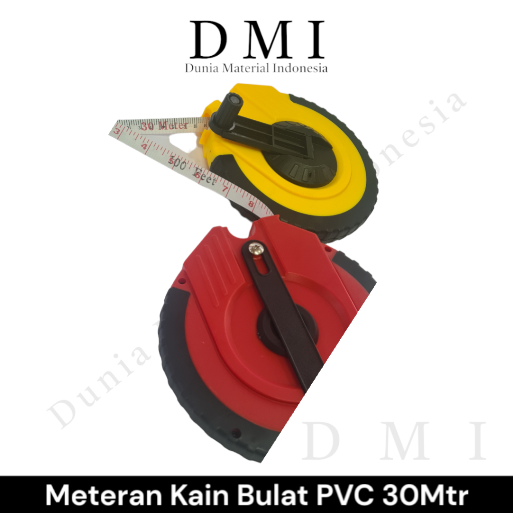 Jual Meteran Bulat Kain 30mtr 100Ft | Meteran Gulung | Meteran Roll ...