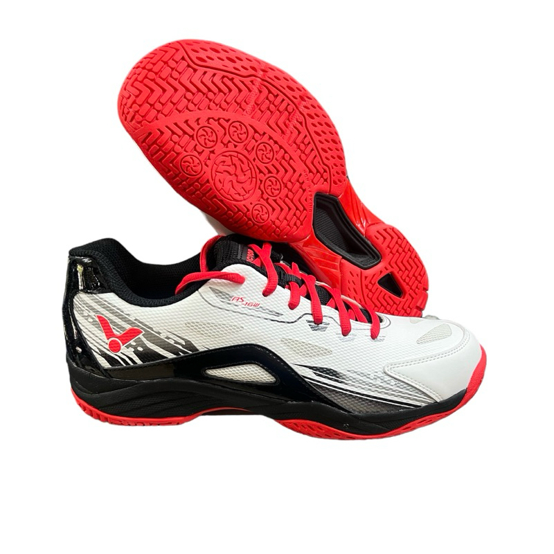 Jual Sepatu Badminton Victor AS 16 Wide / AS16 W White | Shopee Indonesia