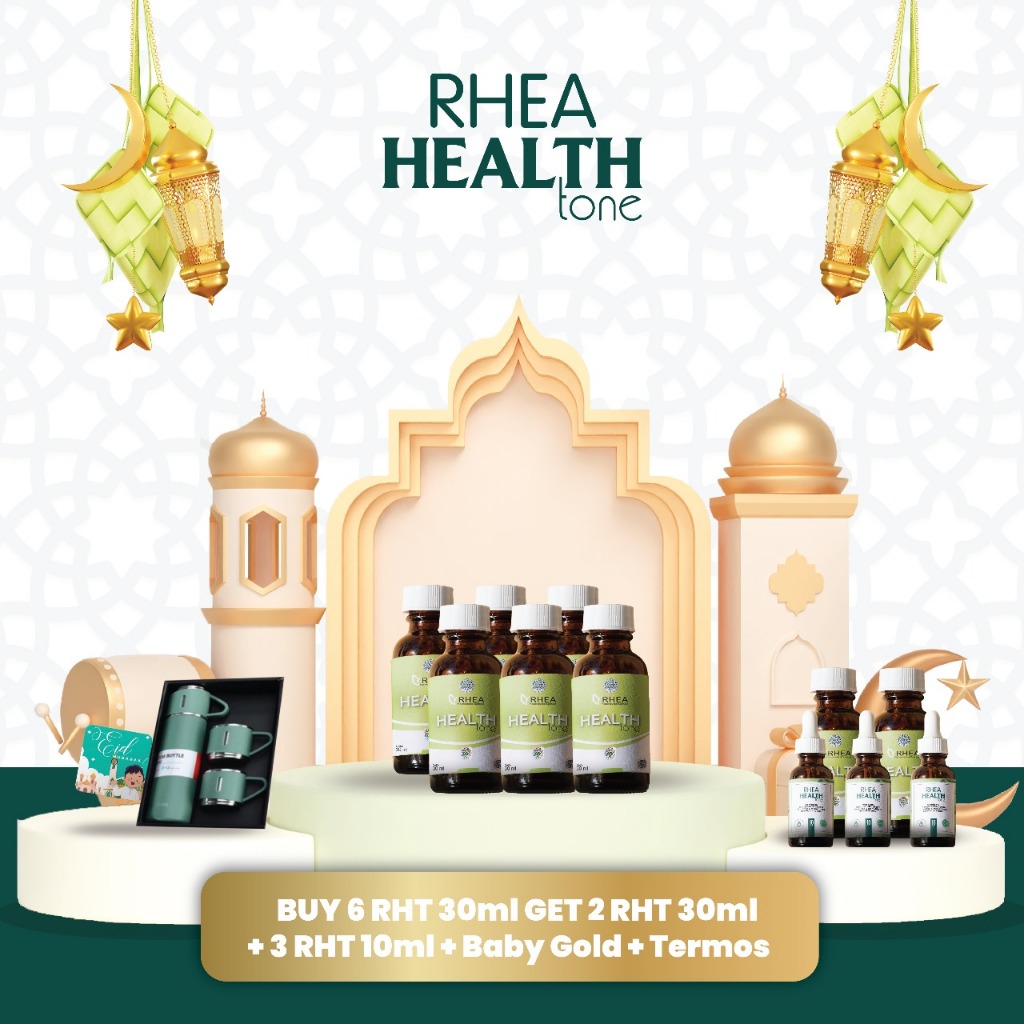 Jual Bundle 6 Rhea Health Tone 30 ml + FREE 2 RHT 30 ml & 3 RHT 10 ml ...