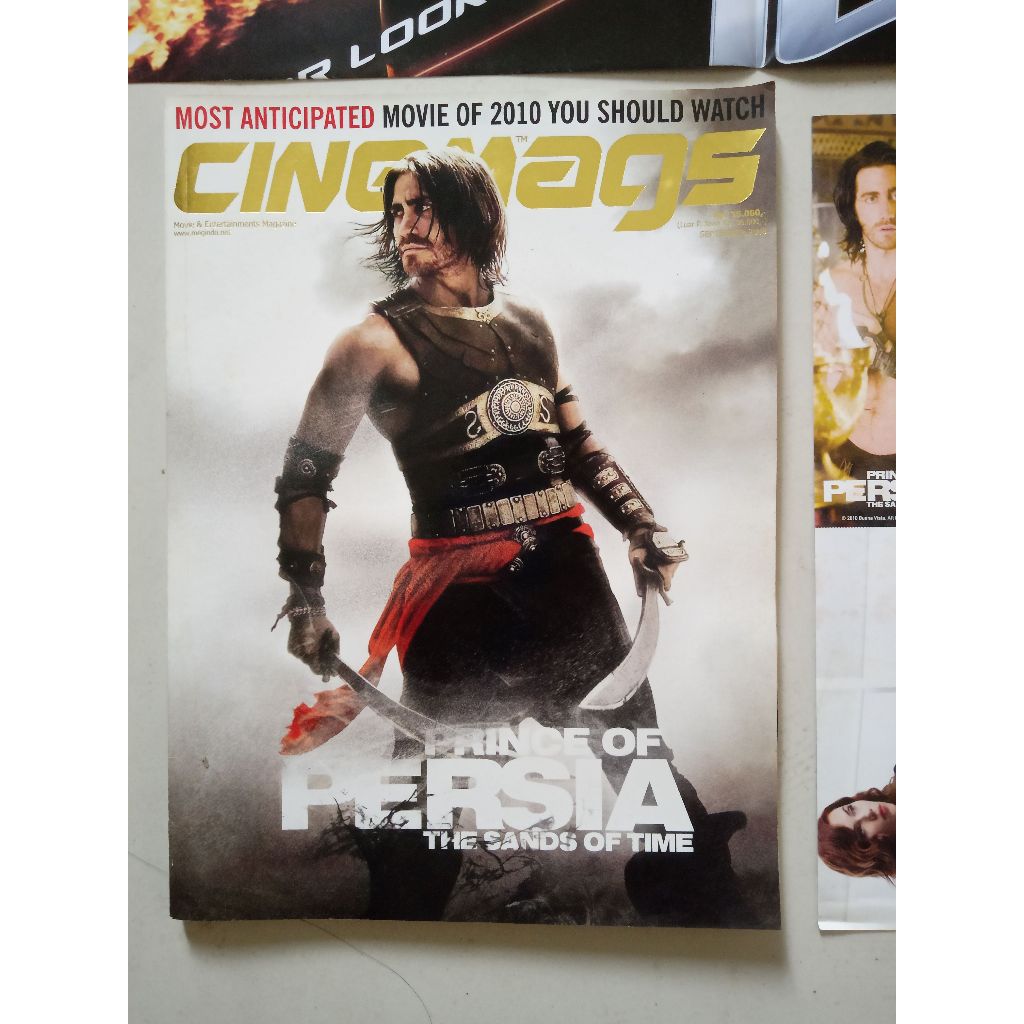 Jual Majalah Cinemags. September 2009. Cover Prince of Persia. The ...