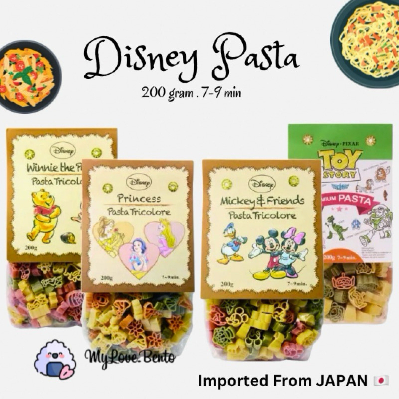 Jual Pasta Makaroni Disney Pooh Mickey Minnie Macaroni Bentuk Toy Story ...