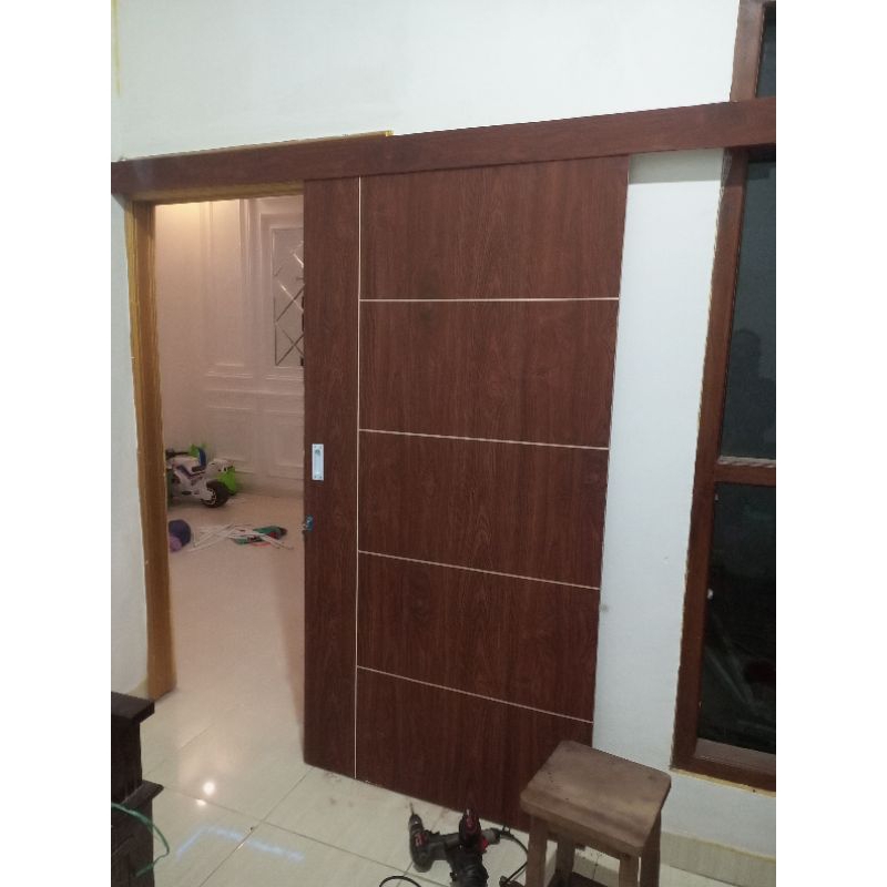 Jual pintu set sleding/pintu sleding/pintu kamar/pintu minimalis ...