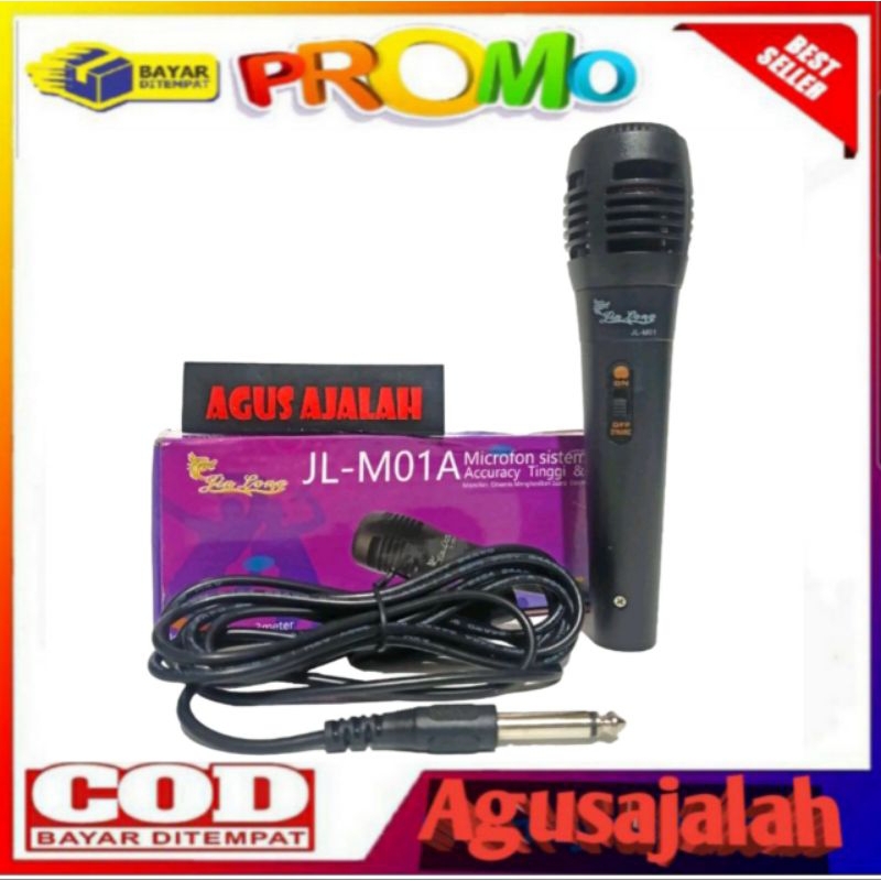 Jual Microfon Sistem Kabel // Mic Kabel JinLong JL-M01A | Shopee Indonesia