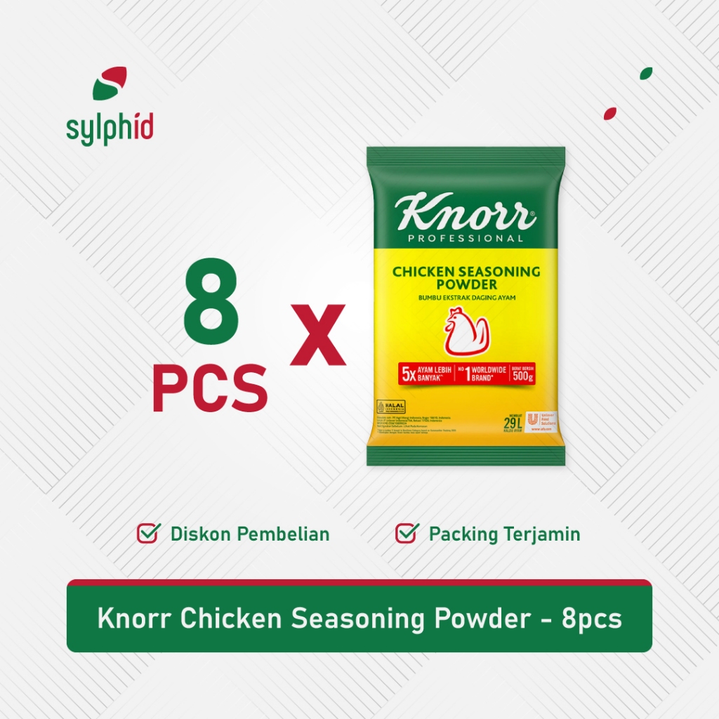 Jual Knorr Bumbu Rasa Ayam Refill 500 gr / Chicken Seasoning Powder ...