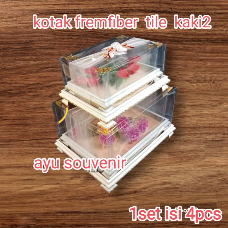 Jual kotak fremfiber hantaran parsel pernikahan seserahan lamaran 1box ...