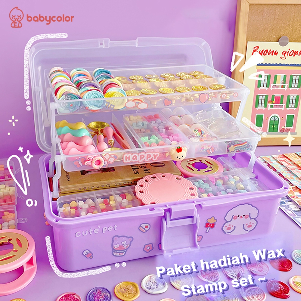 Jual Babycolor 2 IN 1 DIY Guka Set Keychain Gantungan Kunci Skrilik Set ...