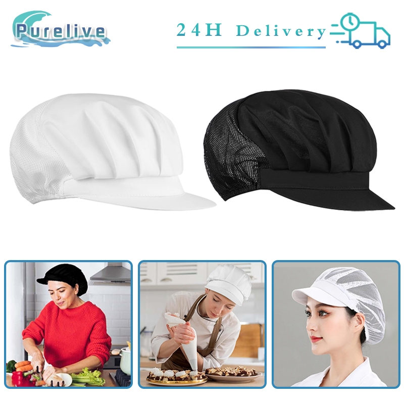 Jual Topi Koki Topi Chef Hair Net Jaring Topi Koki Topi Chef Hat ...