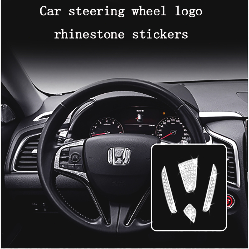 Jual Stiker Mobil Logam logo 3D Setir mobil Stiker Interior Mobil ...