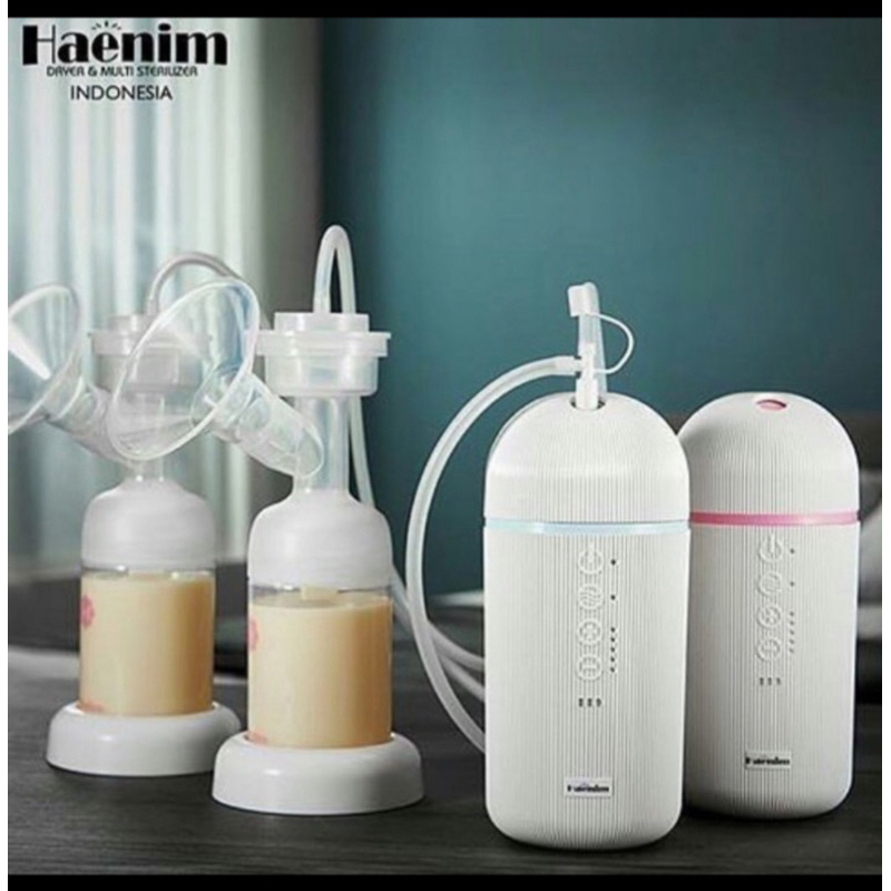 Jual Breast Pump Haenim 7s Preloved (biru) | Shopee Indonesia