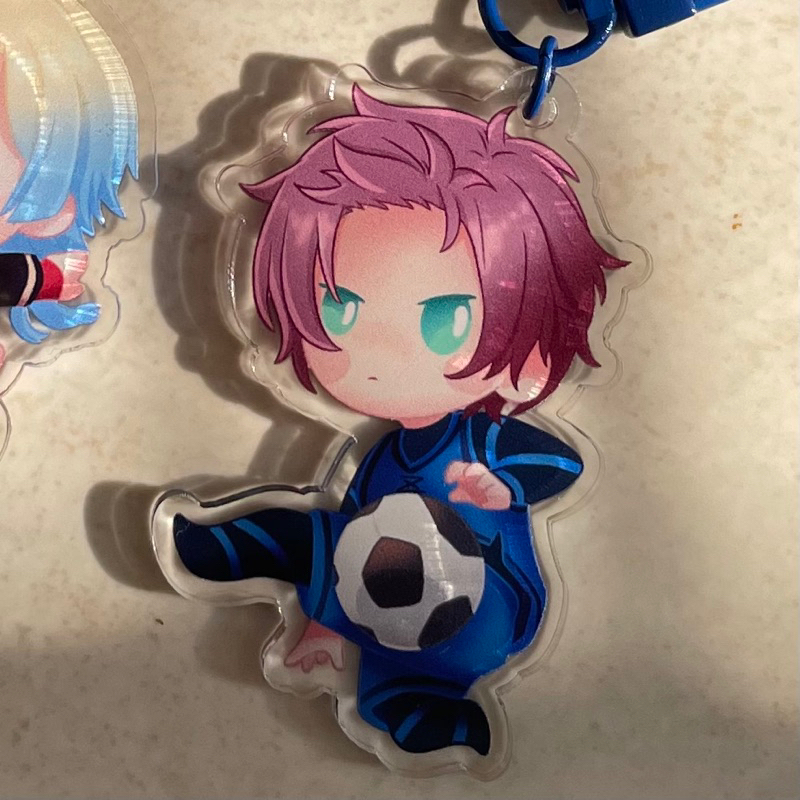Jual BLUELOCK Keychain | chibi anime cute | bachira nagi reo chigiri ...
