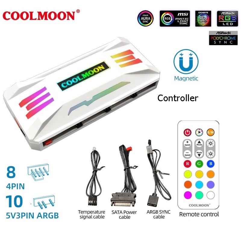 Jual Jungle Leopard Prism 6 Pro ARGB PWM Fan 12cm Reverse Model Lian Li ...