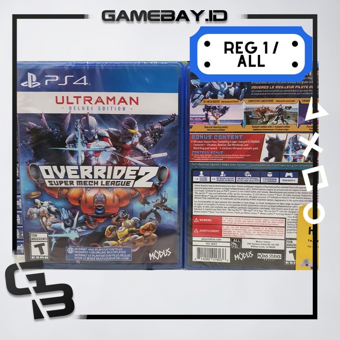 Jual PS4 Override 2 Super Mech League Ultraman Deluxe Edition | Shopee ...