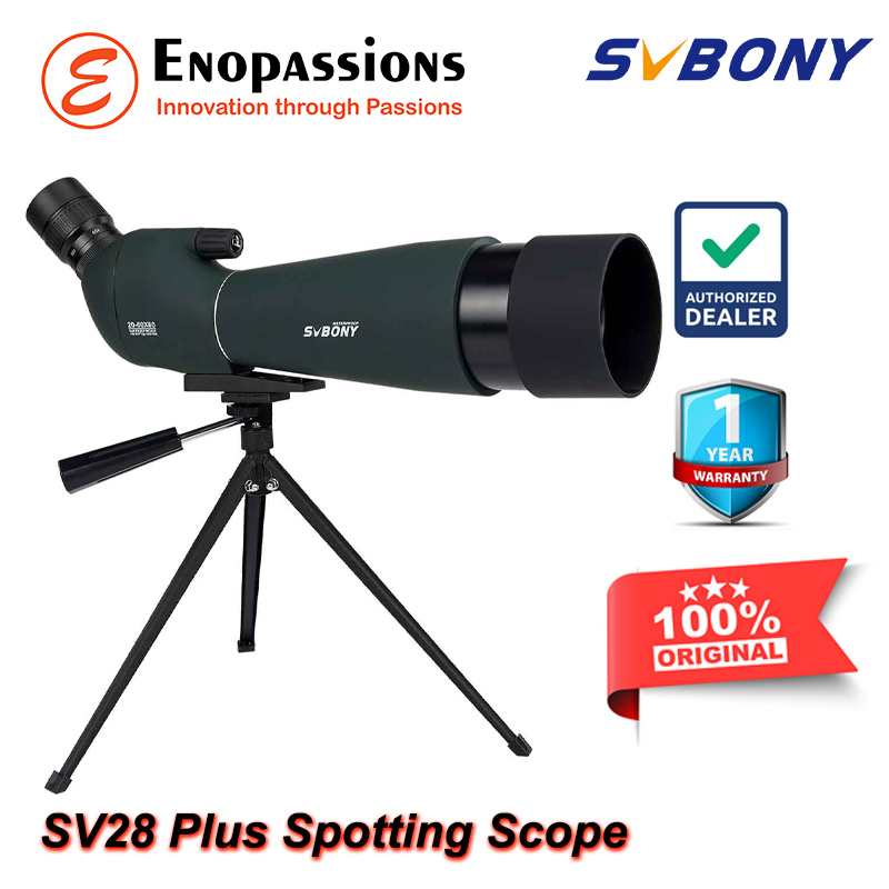 Jual Svbony SV28 Plus Spotting Scope BAK4 FMC Waterproof | Shopee Indonesia