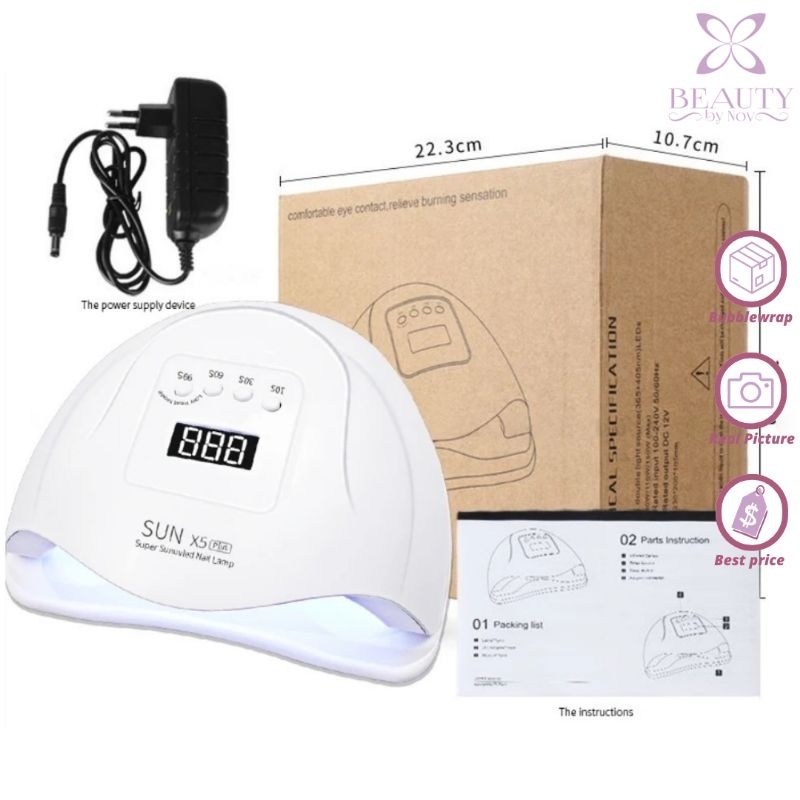 Jual SUN X 5 54W SUN 3 SUN X5 X7 X10 UV LED Lamp Gel Polish Pengering ...