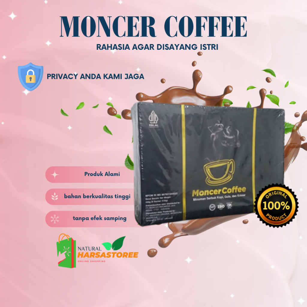 Jual Privacy Kopi Moncer dijamin Original Minuman Kopi Instant 1 Box ...