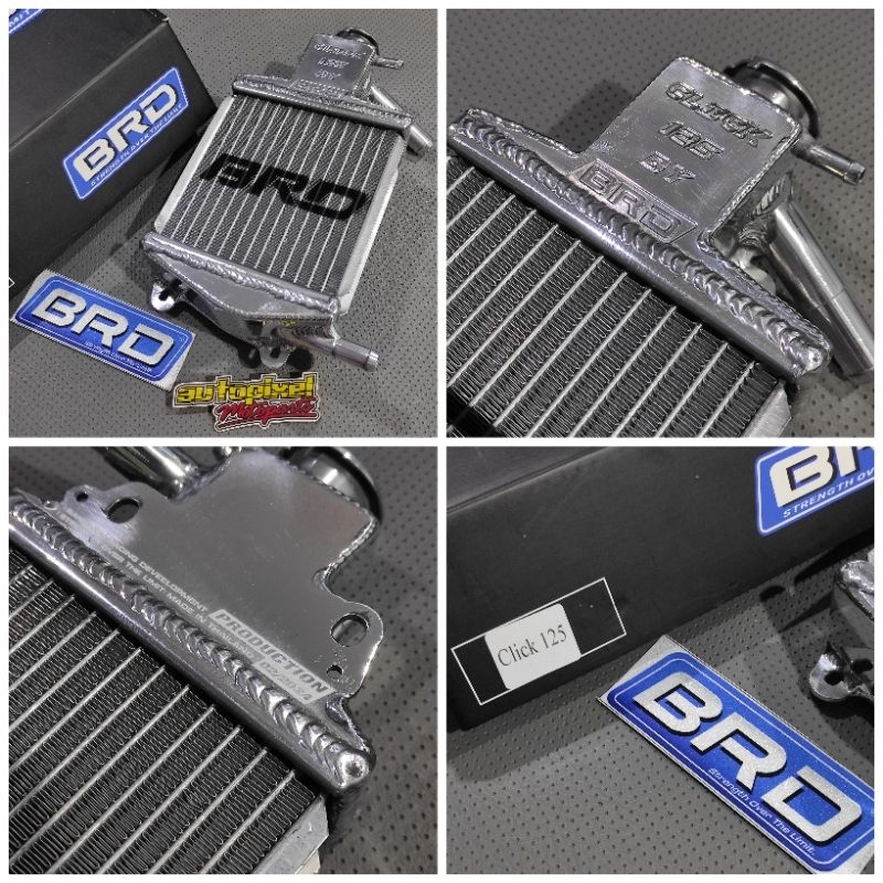 Jual Radiator BRD Almunium Vario 125 Click 125 Radiator Almu BRD ...