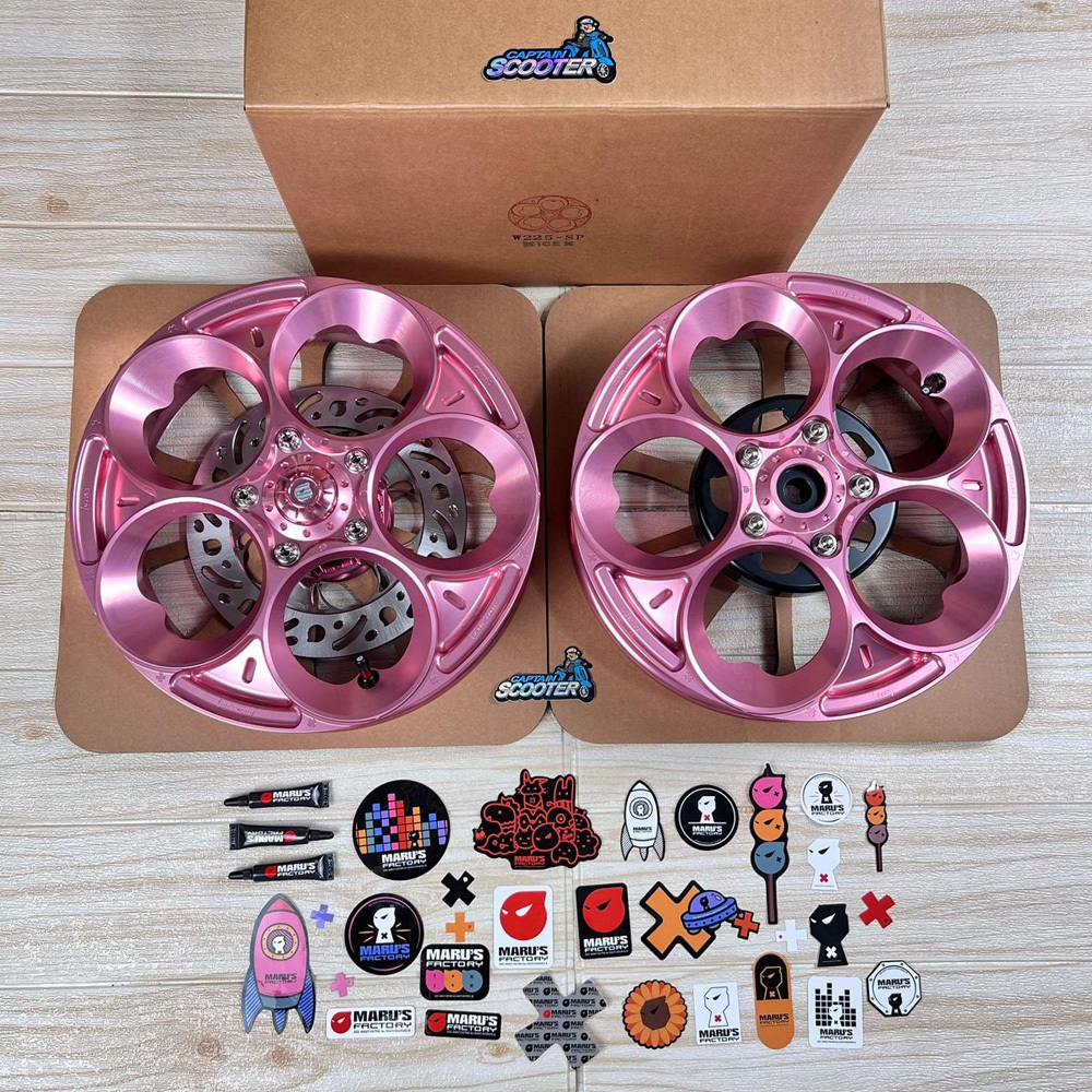 Jual Marus Rims Velg W225 Pink Vespa Sprint Primavera GTS LX S Ring12 ...