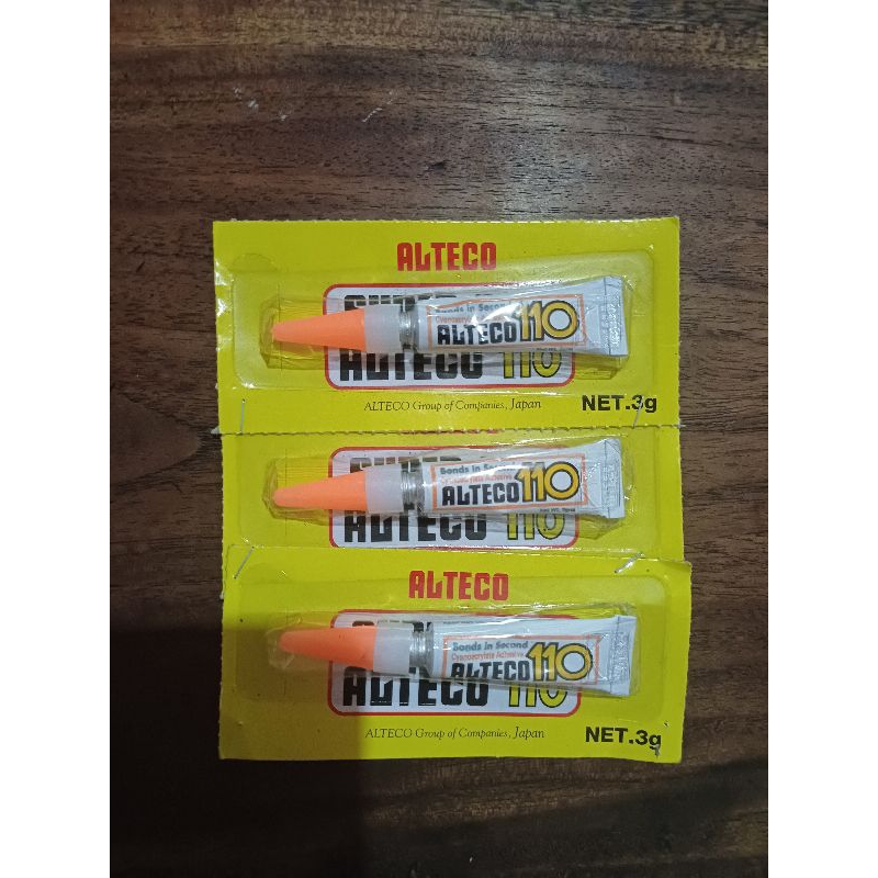 Jual Alteco Super Glue 110 3gr | Shopee Indonesia