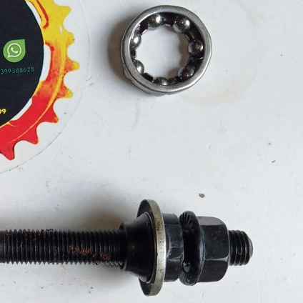 Jual Paket as roda depan sepeda anak sepeda mini as + pelor | Shopee ...