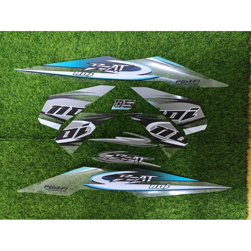 Jual STRIPING STICKER TRANSPARAN BEAT ESP 2107-2018-2019 COSTUM 110i ...