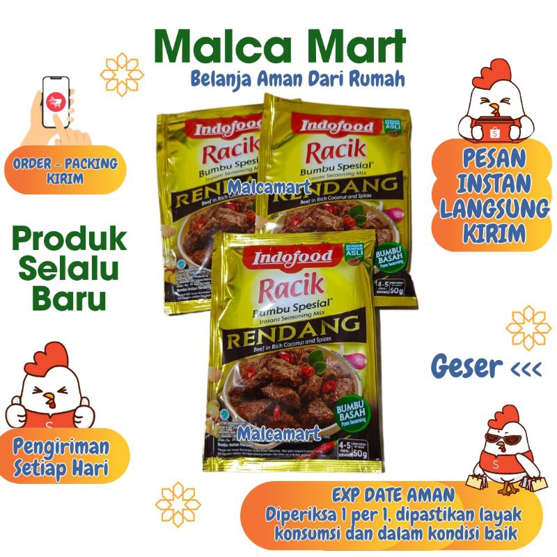 Jual RACIK RENDANG Bumbu Basah Rendang 50 gram | Shopee Indonesia