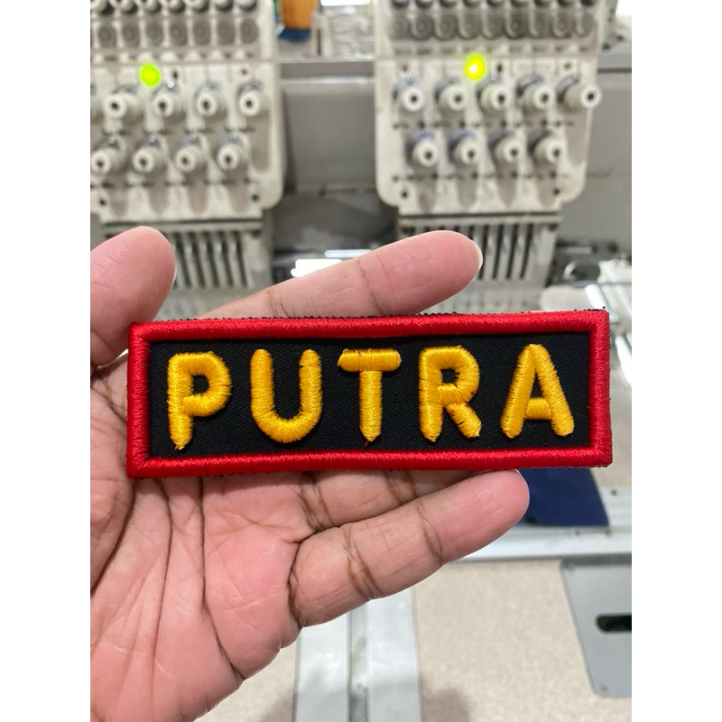 Jual PATCH BORDIR TIMBUL NAMA + VELCRO / PEREKAT ( Sehari Jadi ) [ BEST ...