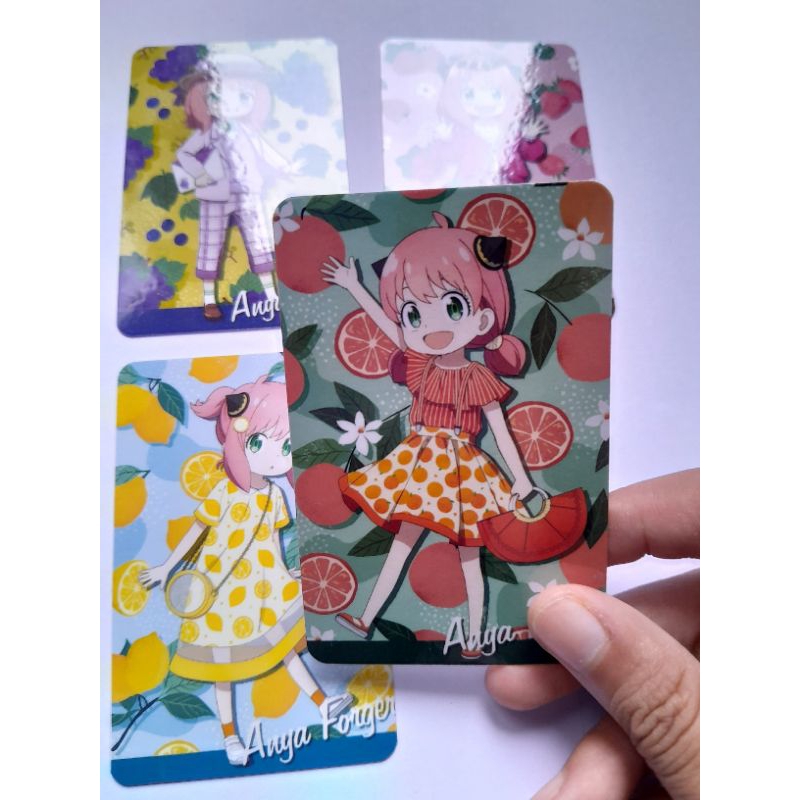 Jual Photocard Anya Forger Buah Photocard Anya | Shopee Indonesia