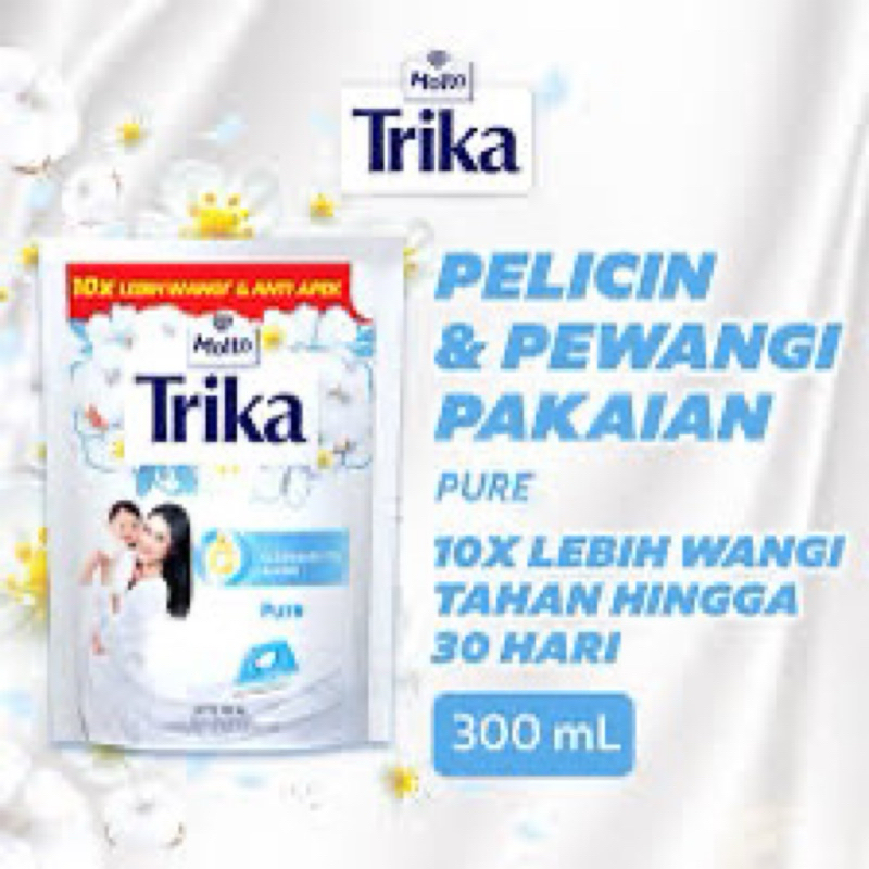 Jual MOLTO TRIKA PELICIN DAN PEWANGI PAKAIAN 300 ML | Shopee Indonesia