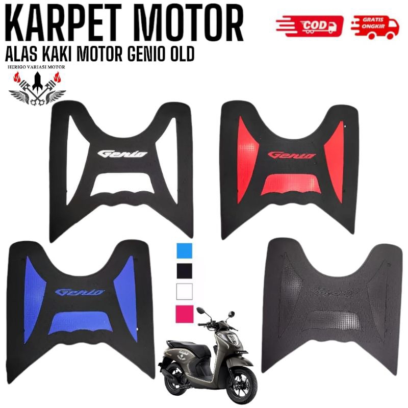 Jual KARPET MOTOR HONDA GENIO ALAS KAKI GENIO STEPFLOOR KARPET MOTOR ...