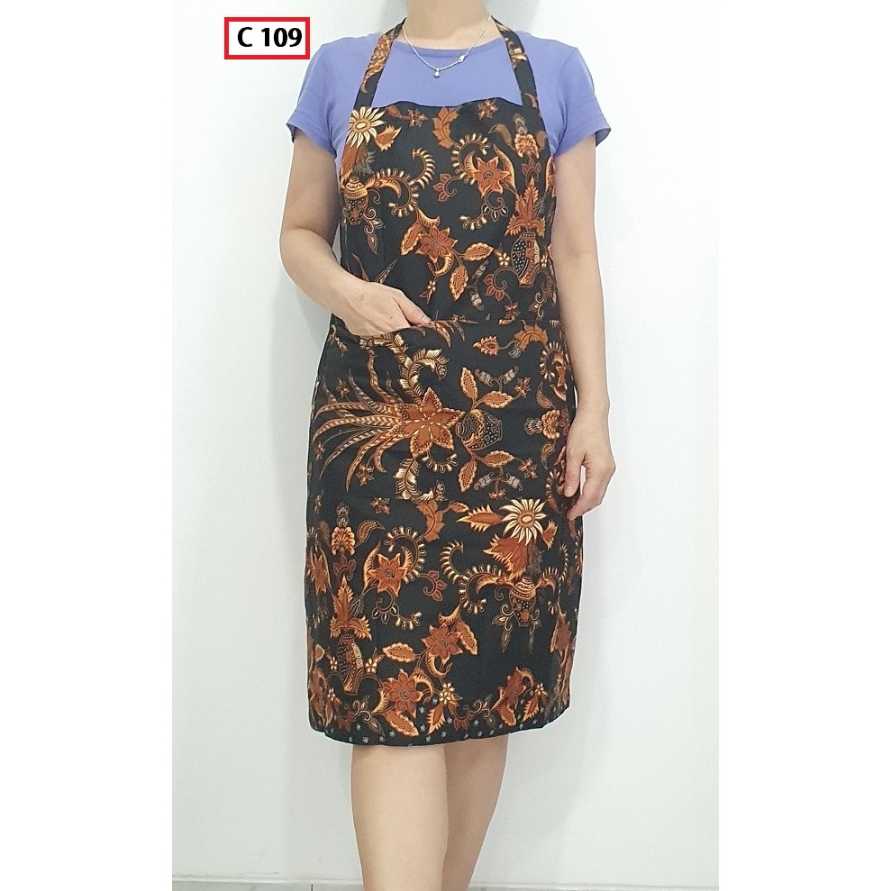 Jual Celemek Batik Apron Batik | Shopee Indonesia
