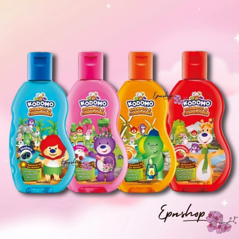 Jual KODOMO SHAMPO DAN CONDITIONER ANAK / KODOMO SHAMPO anak 45ML/100ML ...
