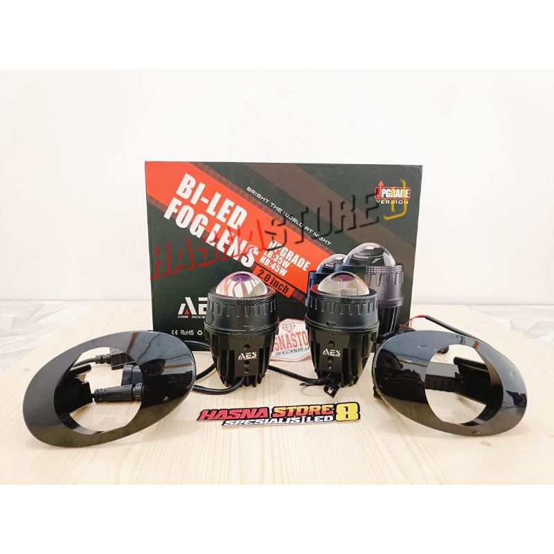 Jual FOG LAMP BILED AES 2 INCH OVAL PNP SEMUA MOBIL | Shopee Indonesia
