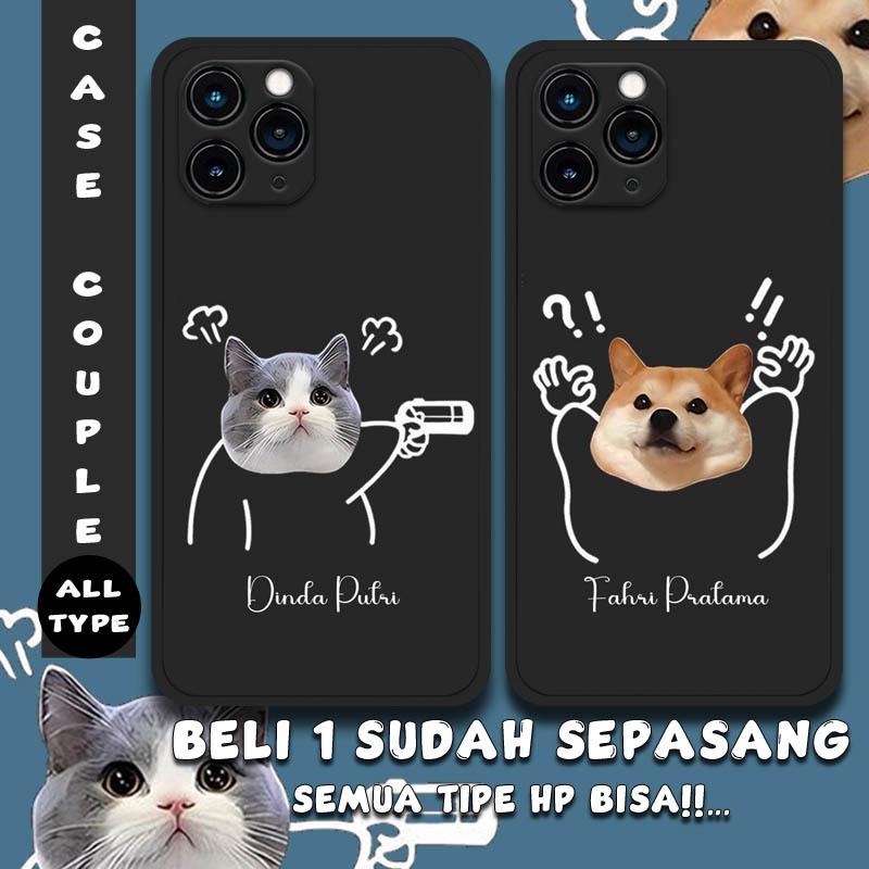 Jual [CC-24] Custom Case Hp COUPLE NAMA BEBAS [ BELI 1 SUDAH DAPAT 2 ...