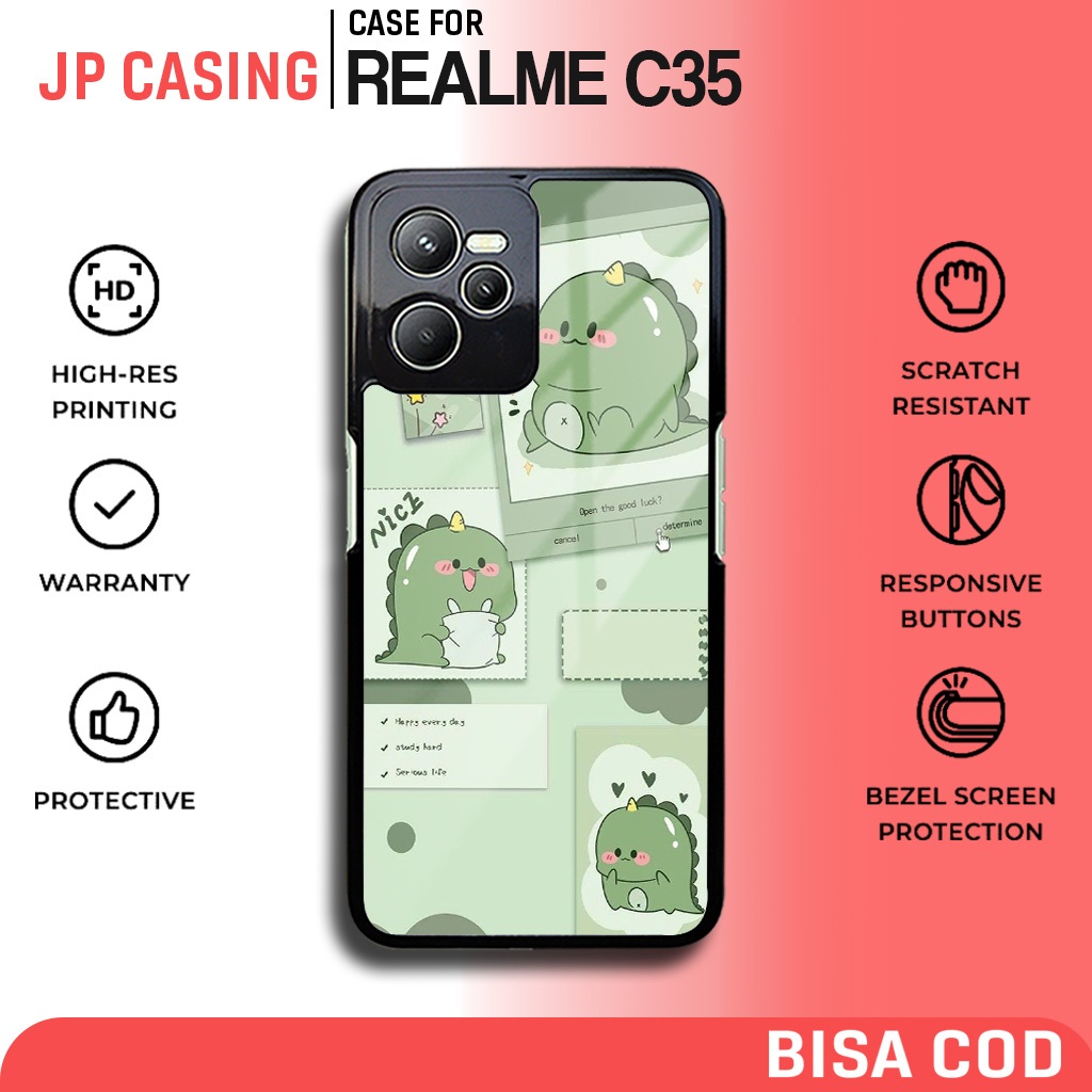 Jual kesing hp - realme c35 - case realme c35 - motif cute 03 ...