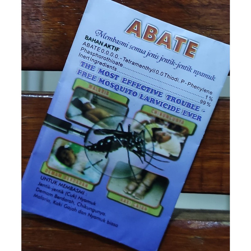Jual Abate Sachet / Pembasmi jentik nyamuk | Shopee Indonesia