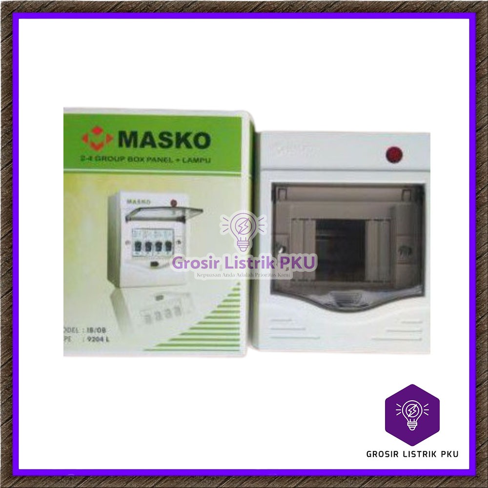 Jual Box MCB Masko 2 - 4 Group 2 Grup 3 Grup 4 Grup IB/OB Tempat Fuses ...