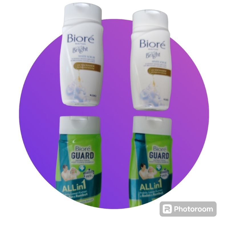 Jual BIORE SABUN MANDI CAIR ALL IN 1,WHITE SCRUB 100ML | Shopee Indonesia